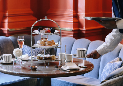 Afternoon Tea in The Coral Room at The Bloomsbury