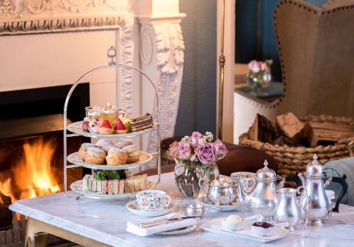 Afternoon Tea at Summer Lodge Country House Hotel